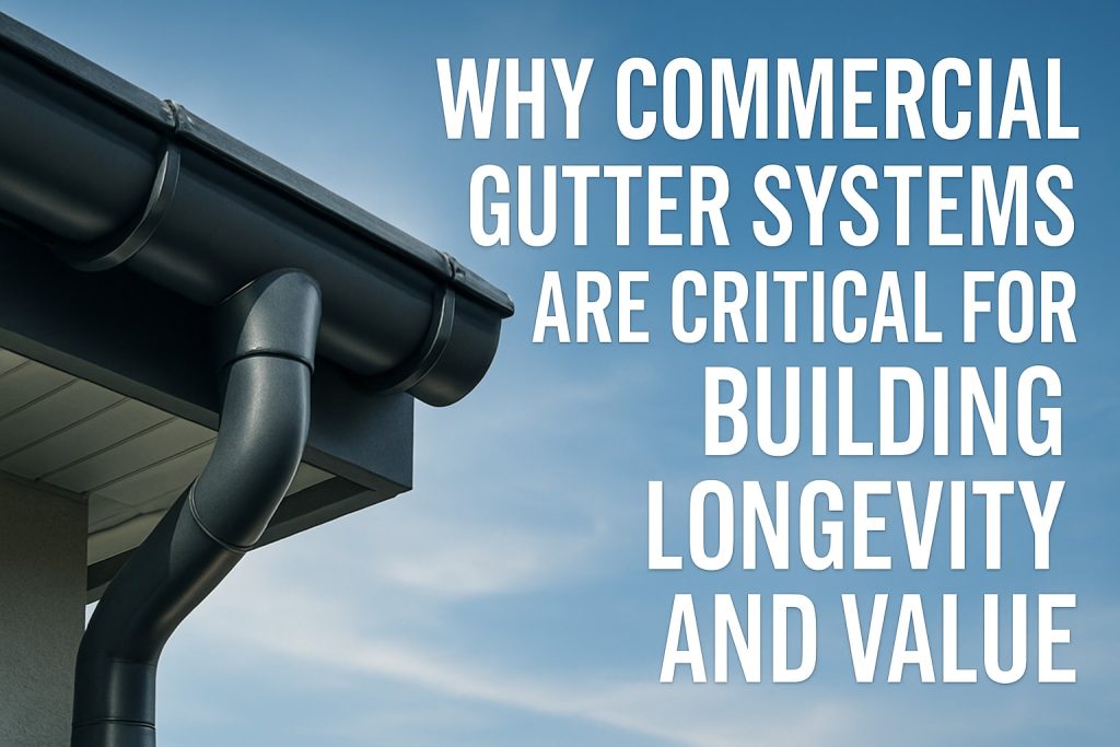 Commercial Gutter Guide for 2026: Expert Insights - Texcore Construction