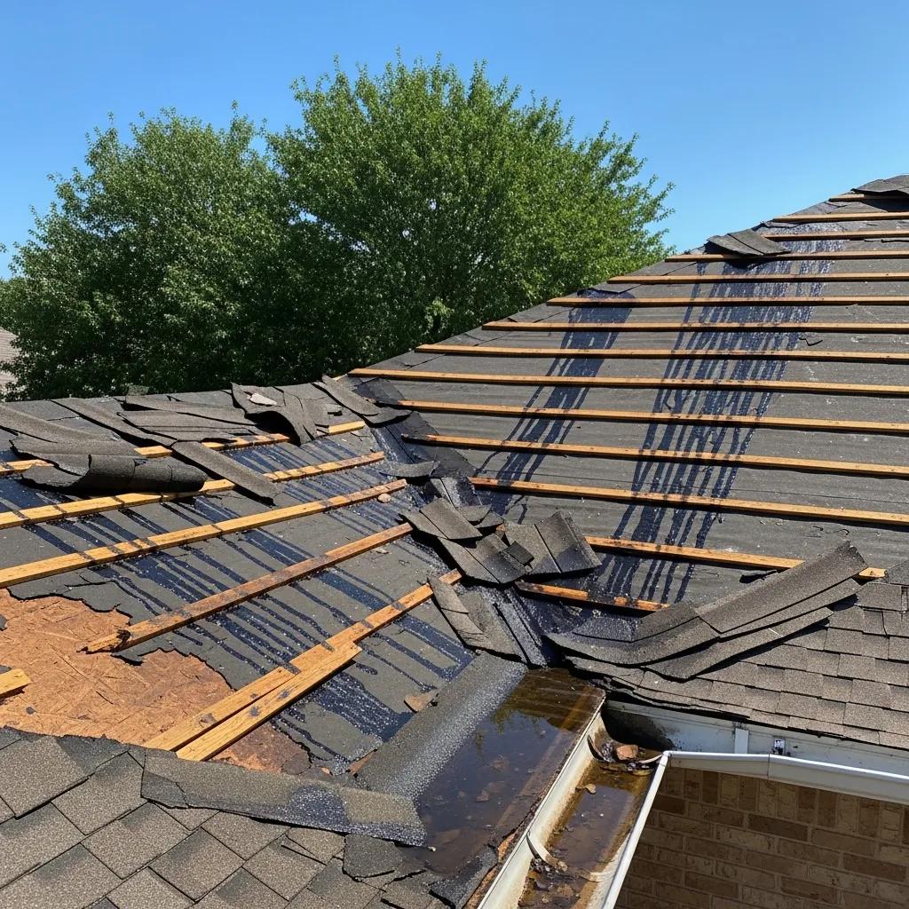 Storm Damage Roof Repair in Fort Worth - Expert Solutions | Texcore ...